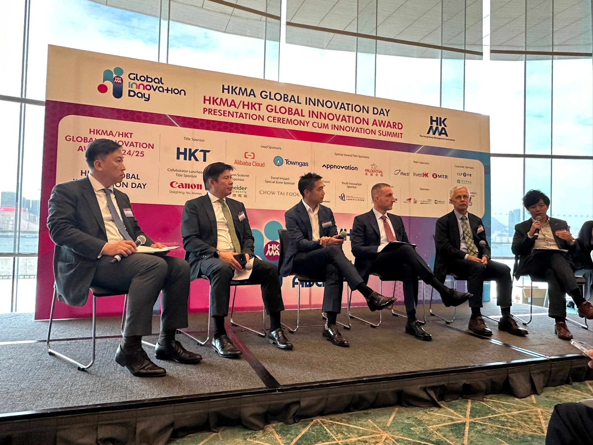 Consul-General of Thailand joined the discussion panel during the HKMA ...