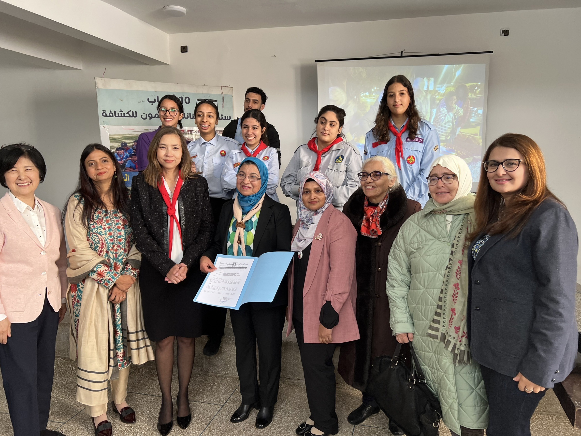 กิจกรรมสมาคมคู่สมรสคณะทูตภูมิภาคเอเชียประจำกรุงราบัต - สถาน ...