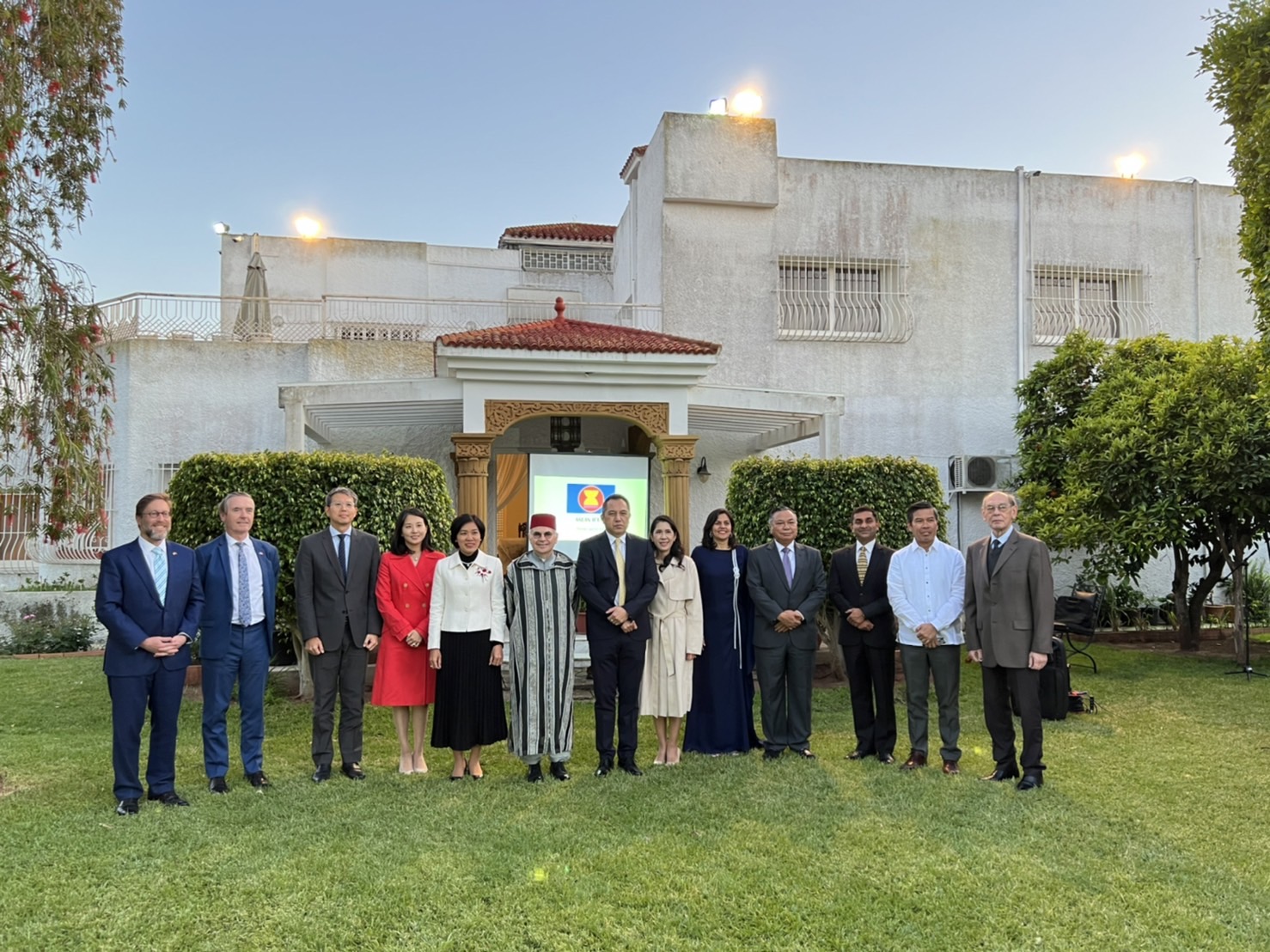 ASEAN Committee in Rabat (ACR) เป็นเจ้าภาพจัดเลี้ยงอาหารค่ำในรูปแบบ ...