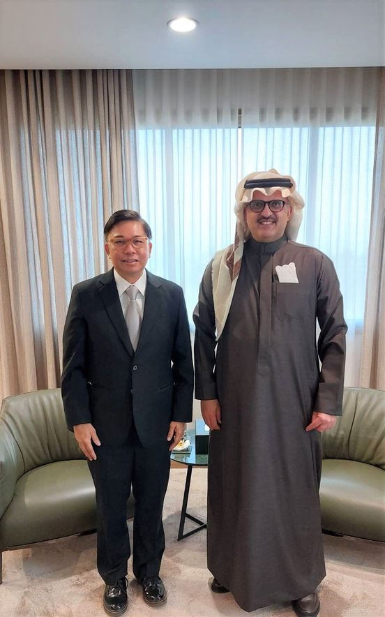 เอกอัครราชทูตฯ เข้าพบหารือ His Highness Prince Sultan bin Saad bin Khalid bin Muhammad Al Saud ...