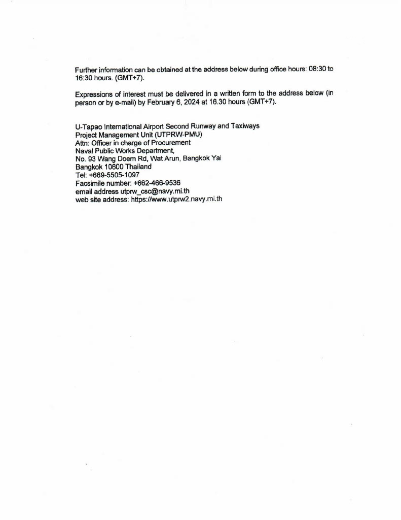 Request for Expressions of Interest: Consultancy Services for the ...