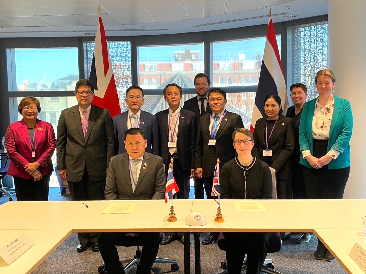 The MoU Signing Ceremony between the Ministry of Agriculture and ...