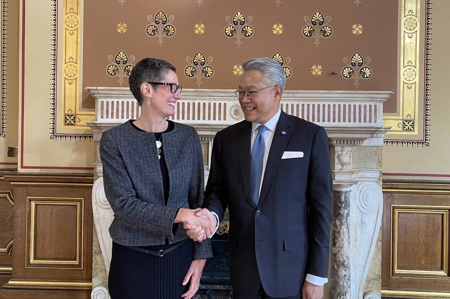 Thai Ambassador paid a farewell call on the representative of the ...