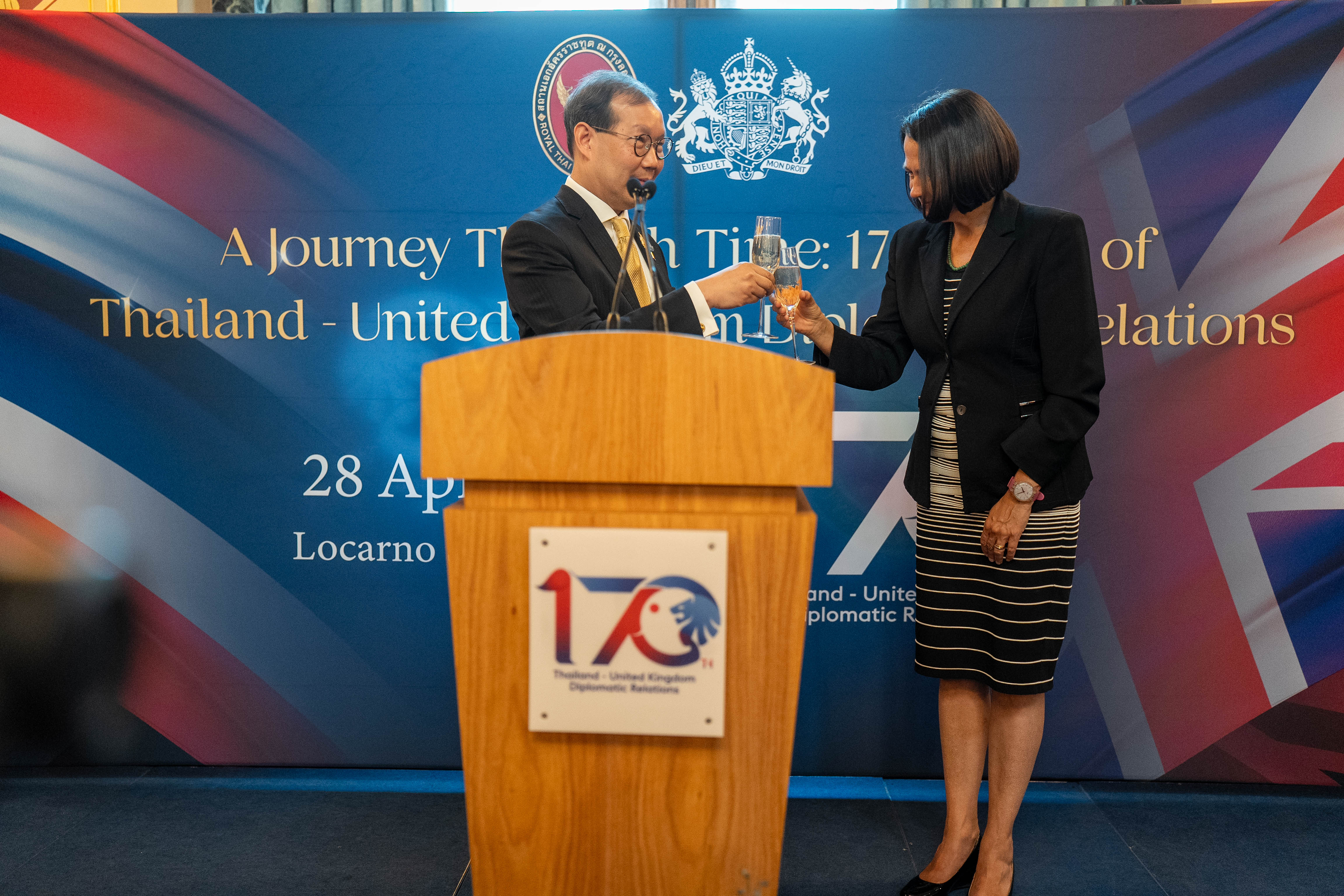 Royal Thai Embassy in London organised Diplomatic Reception Celebrating ...