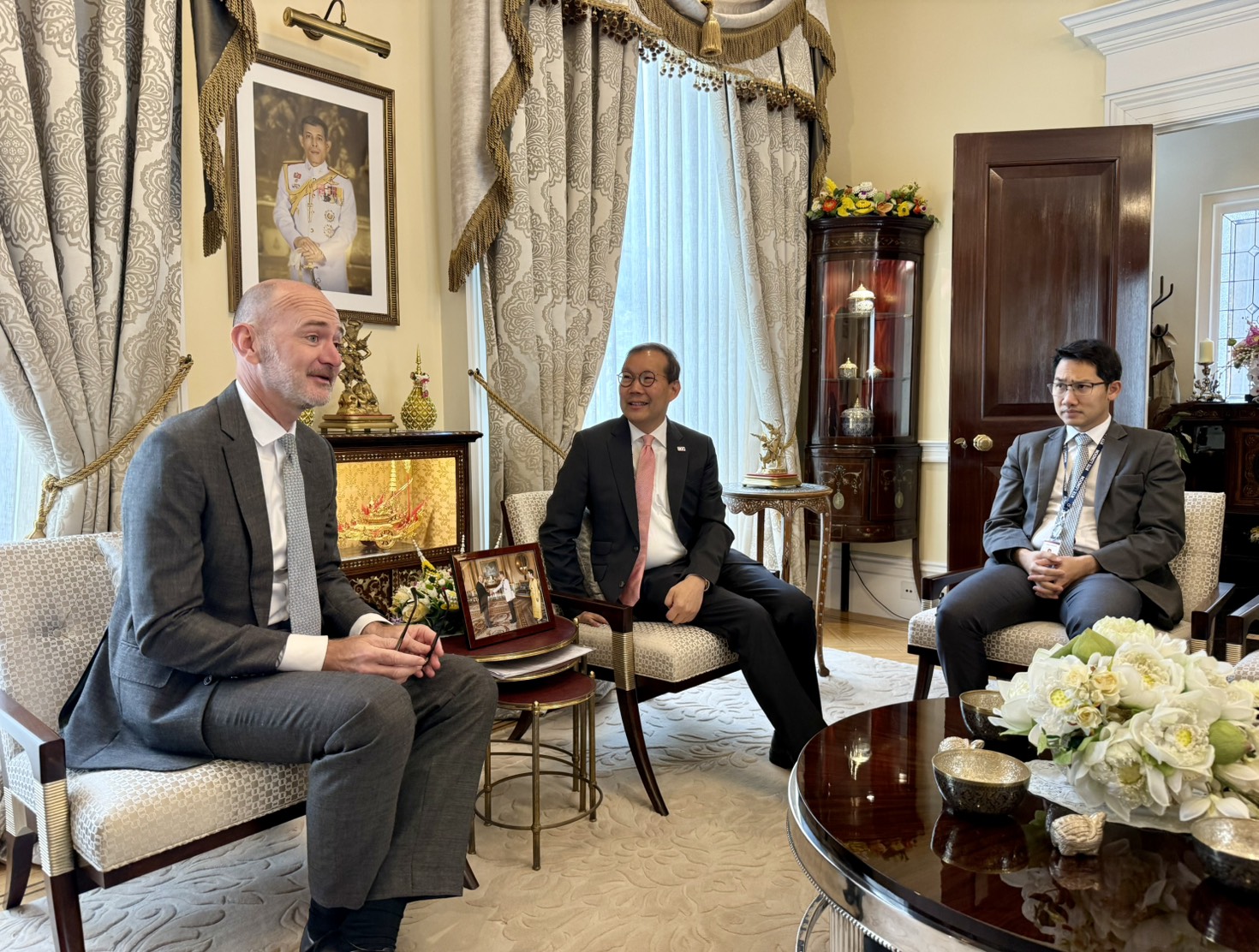 Ambassador Krishnamra Hosts Luncheon in Honour of the New Director of ...