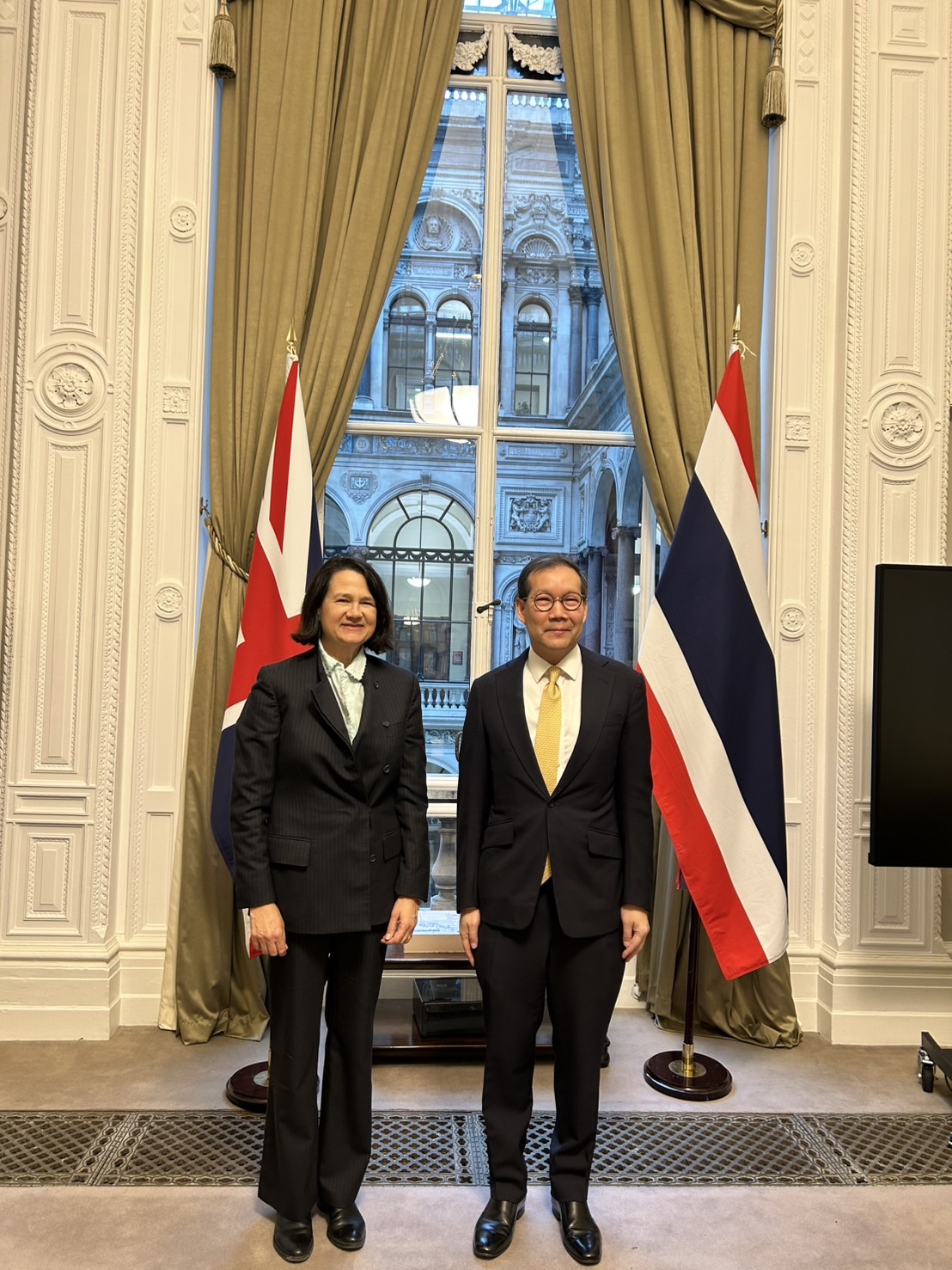 Ambassador Paid a Courtesy Call on Minister West on the Occasion of his ...