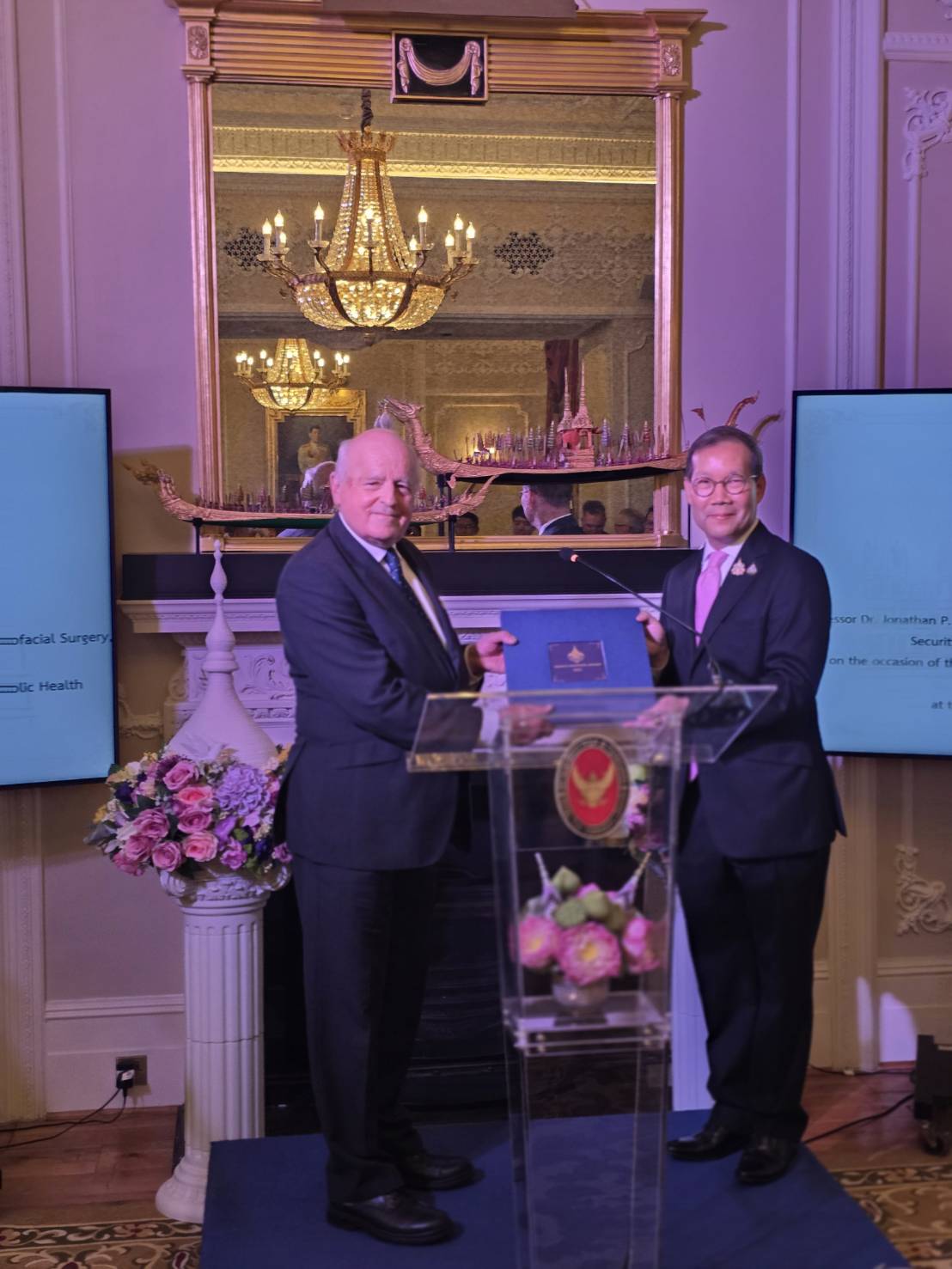 The Royal Thai Embassy in London hosts reception to honour Prince ...