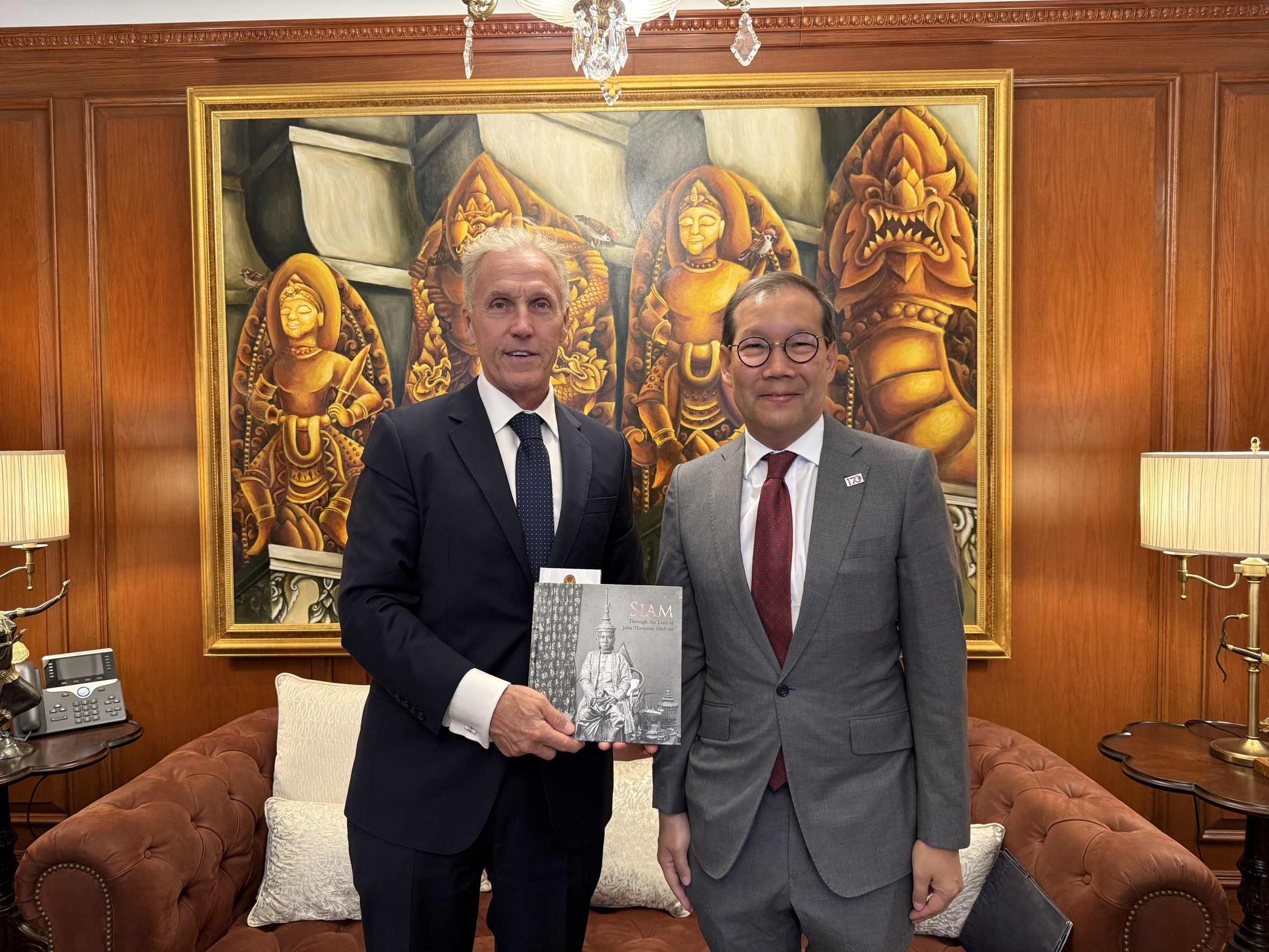 Ambassador of Thailand to the UK met with Chief Executive of the Asia ...