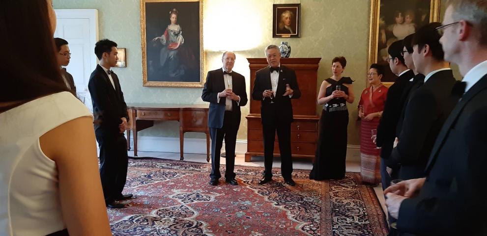 Thai Ambassador joined discussion with Sir Gregory Winter, Nobel ...