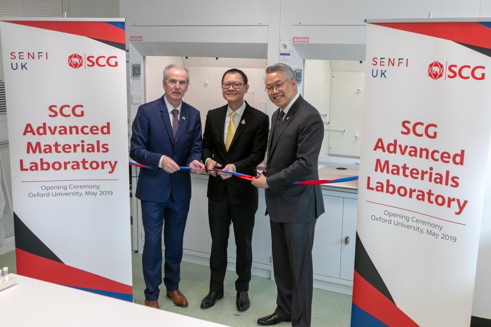 Ambassador of Thailand opened the SCG Advanced Materials Laboratory at ...