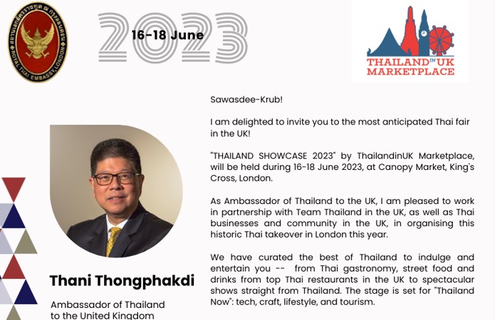 The Royal Thai Embassy, London cordially invites all friends of ...