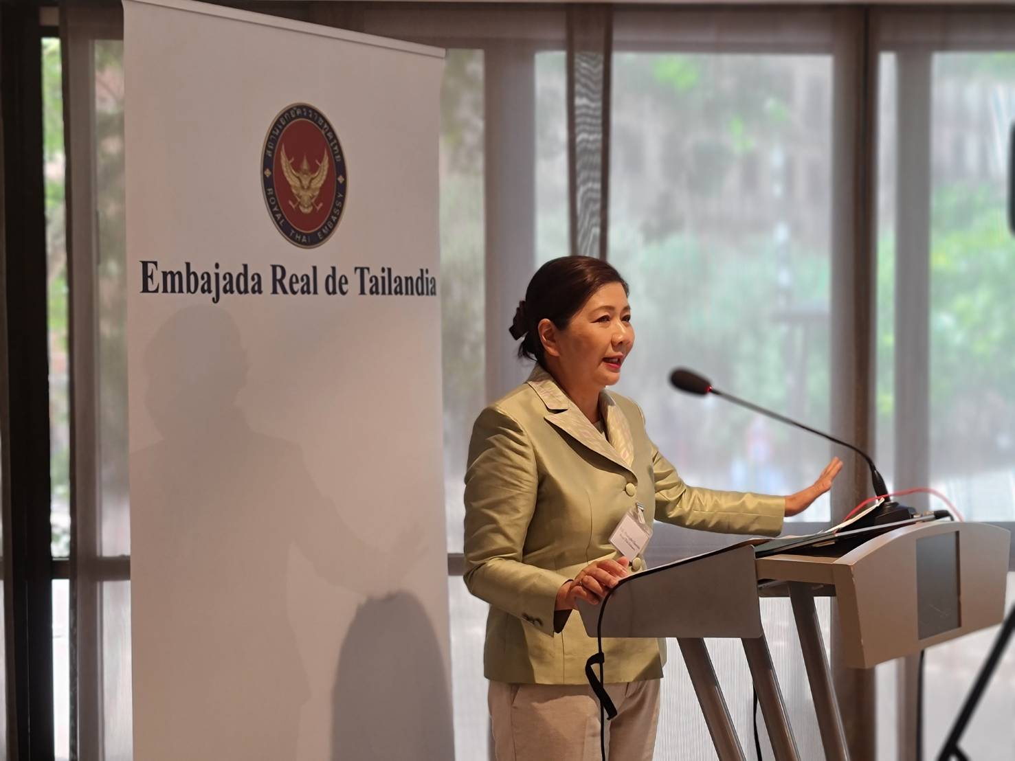 Royal Thai Embassy in Madrid organized an activity to promote Thailand ...