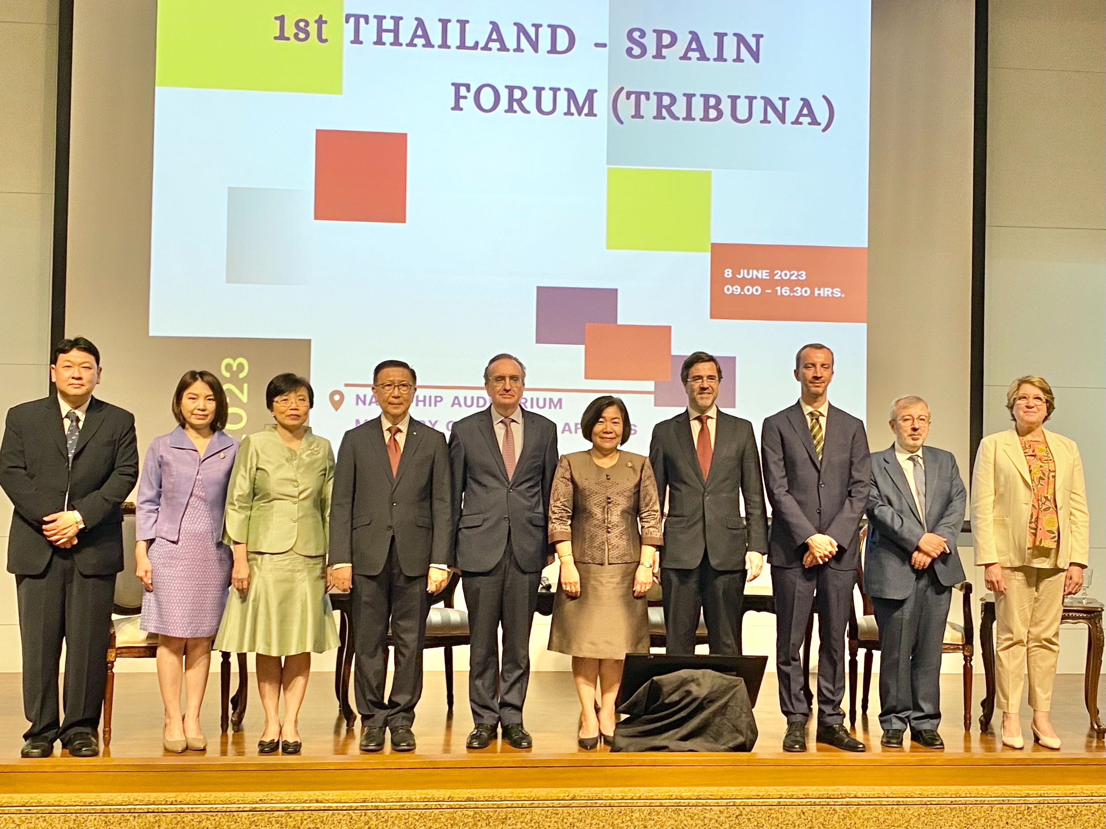 Thailand hosted the 1st Thailand-Spain Forum - Royal Thai Embassy ...