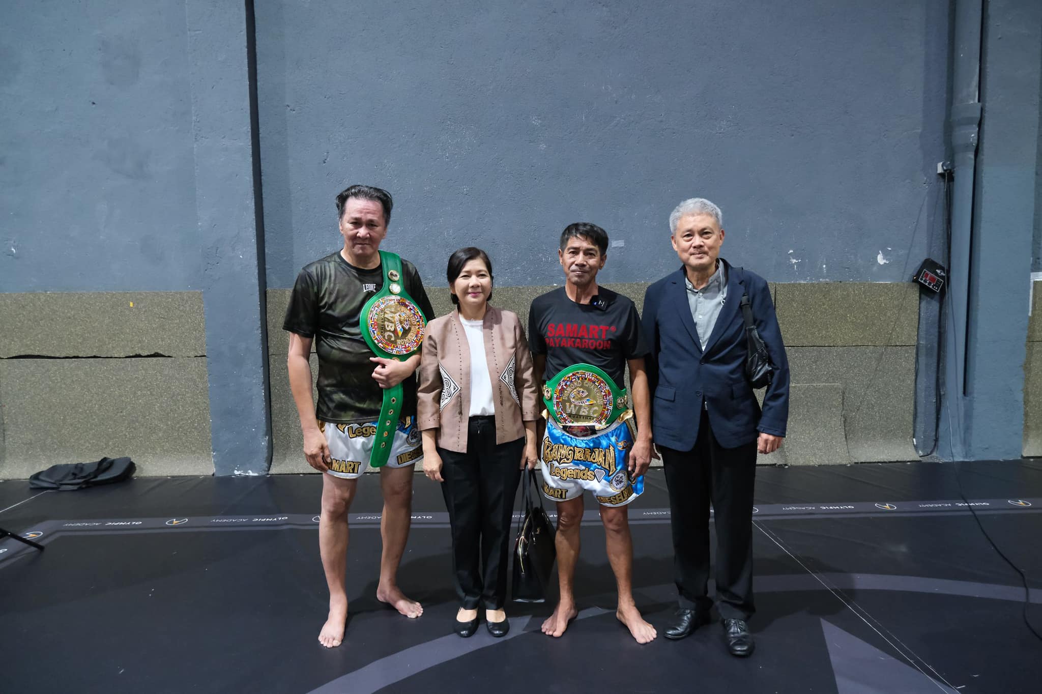 Ambassador of Thailand to Spain visited a Muay Thai master class ...