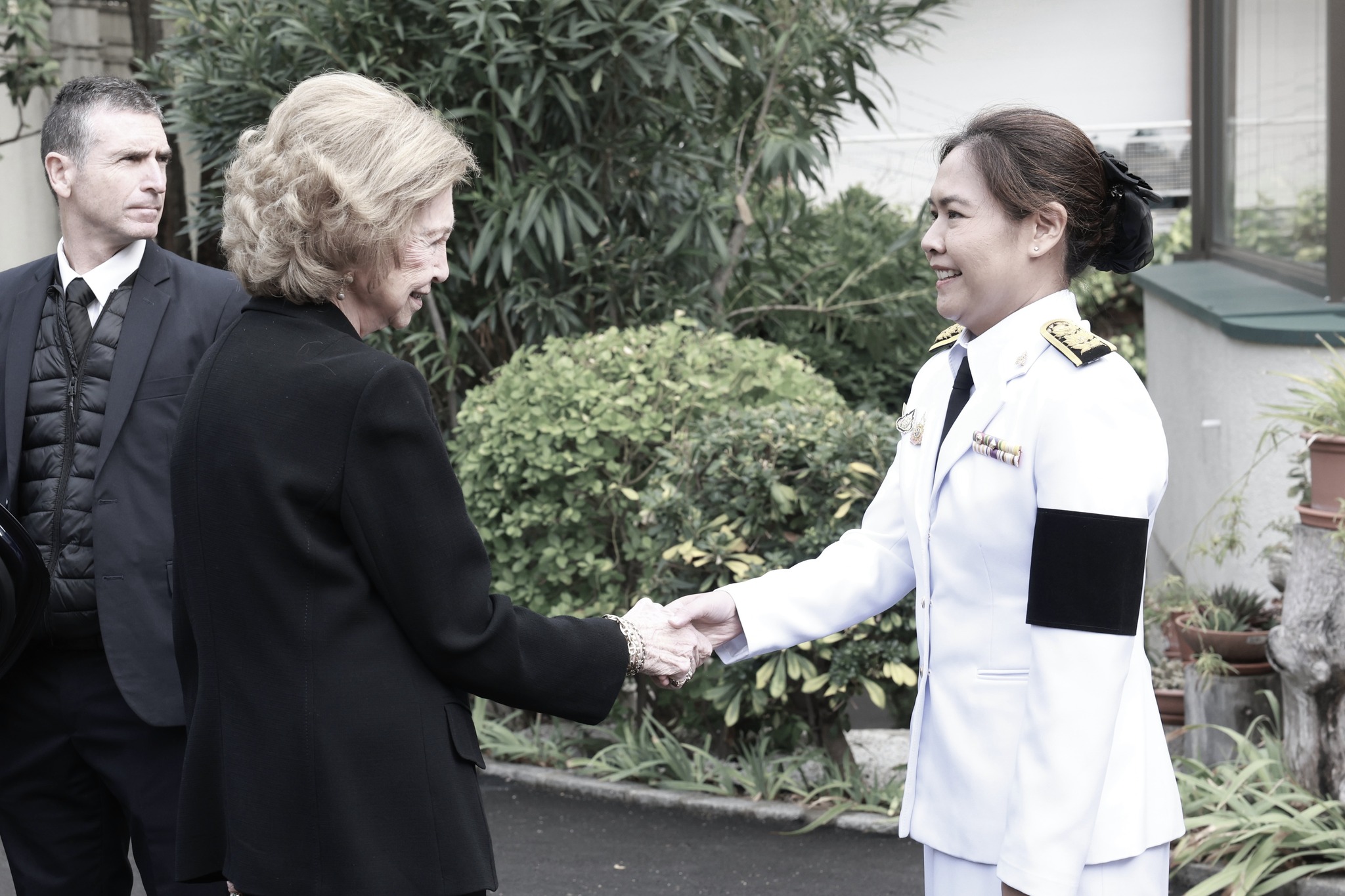 Her Majesty Queen Sofia of Spain graciously visited the Royal Thai ...