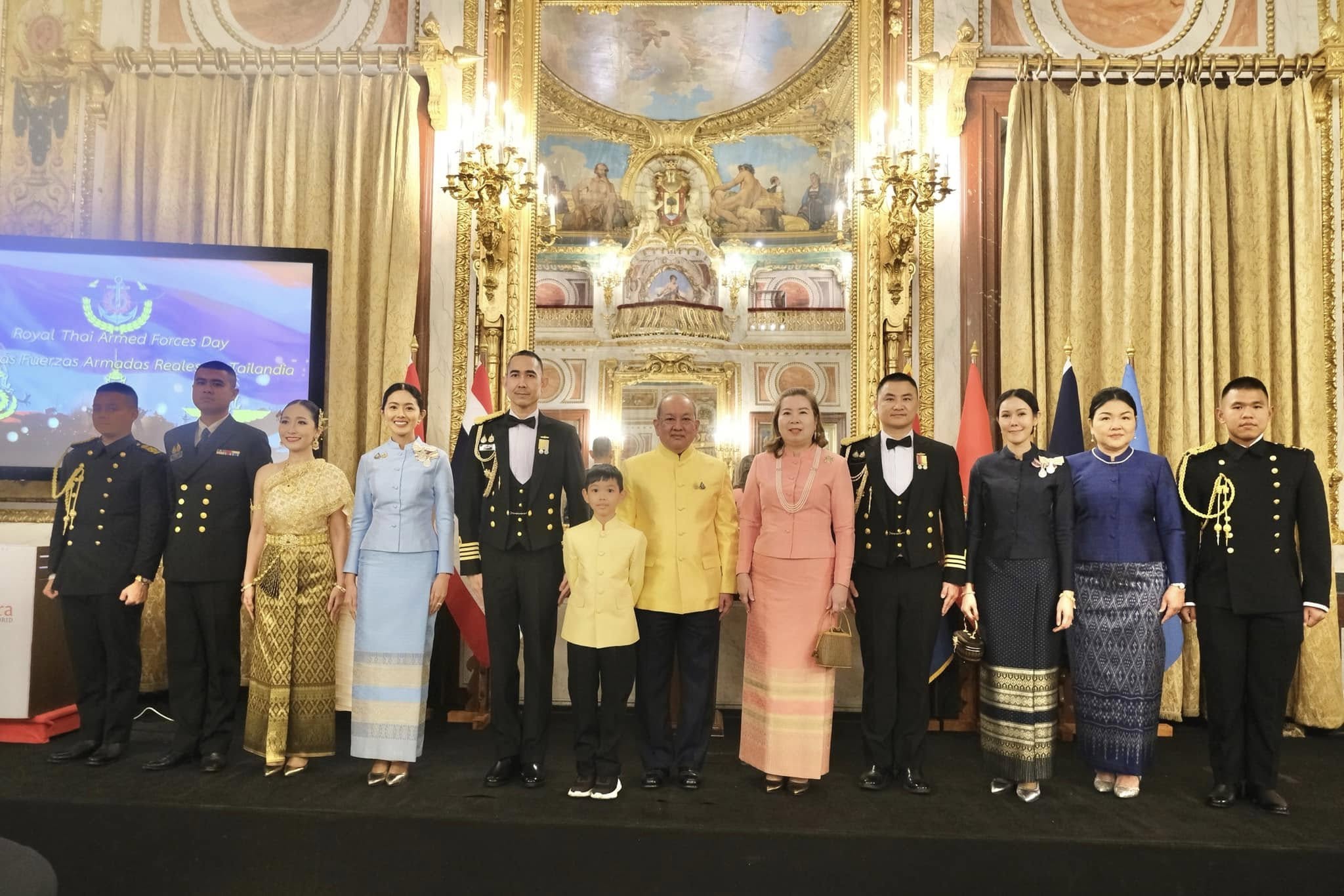 Ambassador of Thailand to Spain presided over the reception on the occasion of the Royal Thai ...