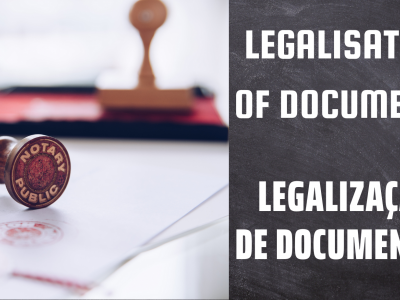 Legalization of Documents | Legalização de Documentos - สถาน ...