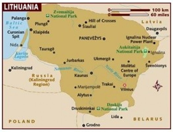 ลิทัวเนีย - สถานเอกอัครราชทูต ณ กรุงโคเปนเฮเกน